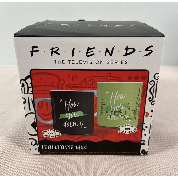 Paladone | Dining | Friends Tv Show Hot Cold Color Changing Coffee Tea ...